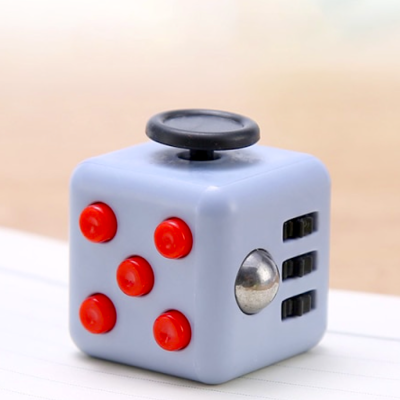 Fidget Cube Gray/Red → MasterCubeStore