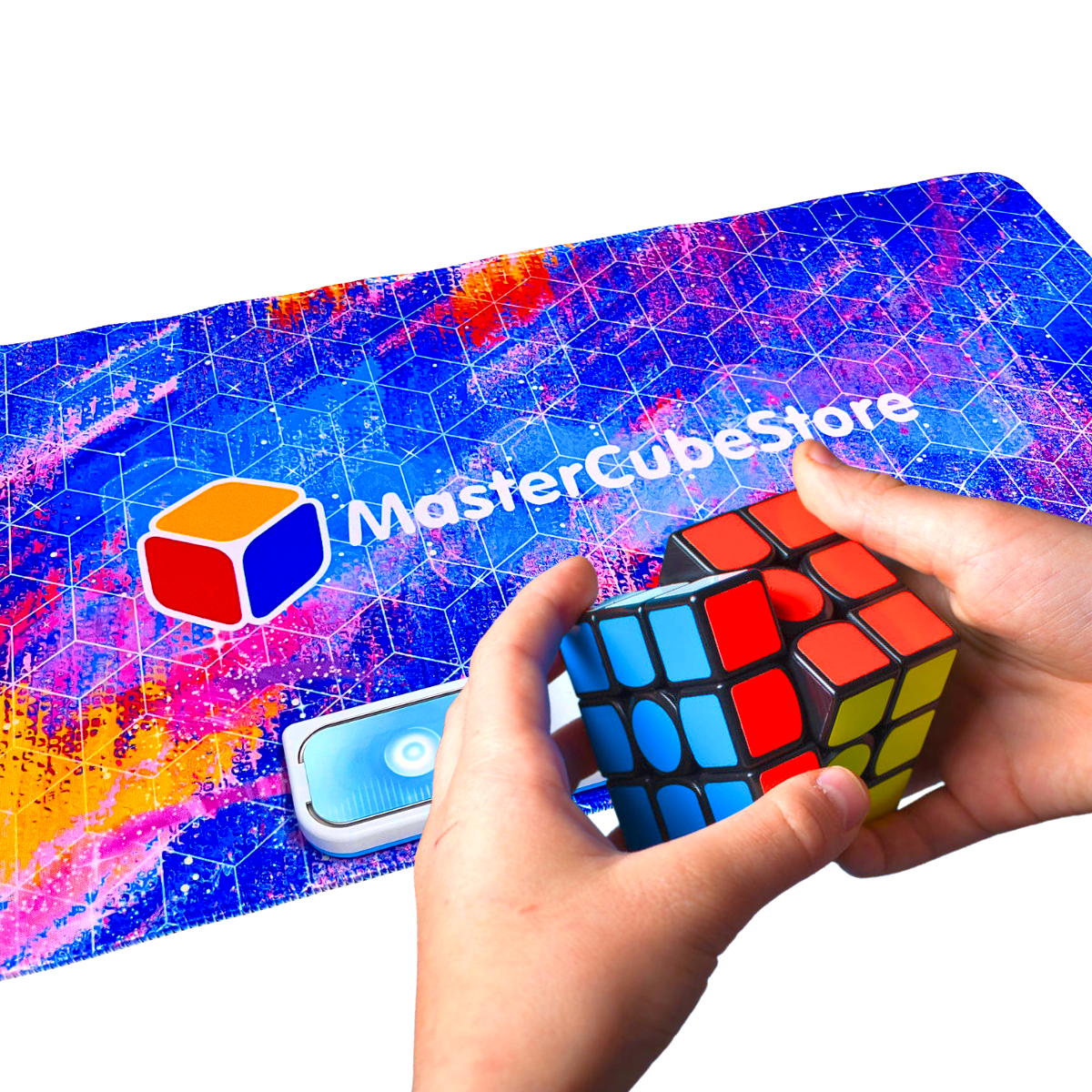 MasterCubeStore Speedcubing Mat Color Burst → MasterCubeStore