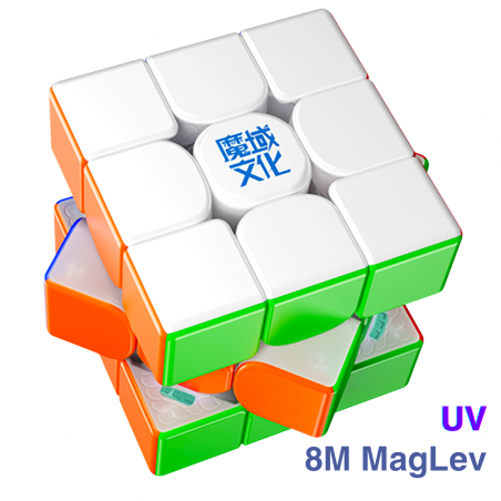 MoYu Super WeiLong 3x3 Maglev 8-Magnet Core Stickerless UV Coated → ...